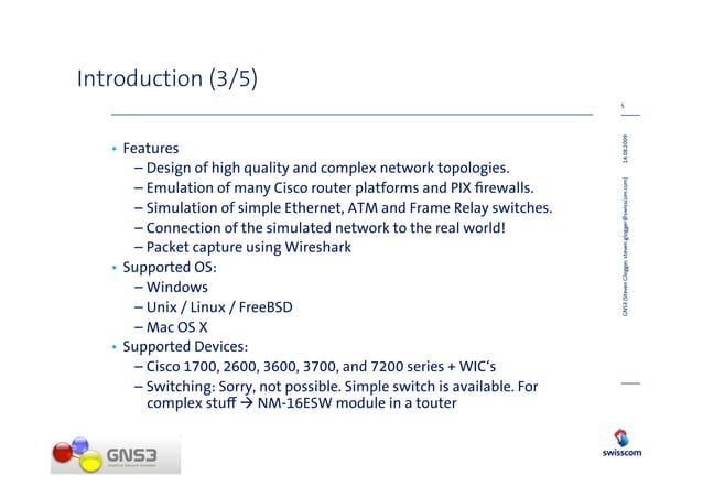 Router Virtualization With GNS3 | PDF