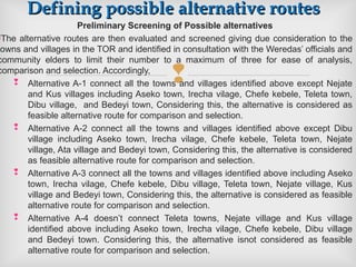 Route and the managementt Selection.ppt