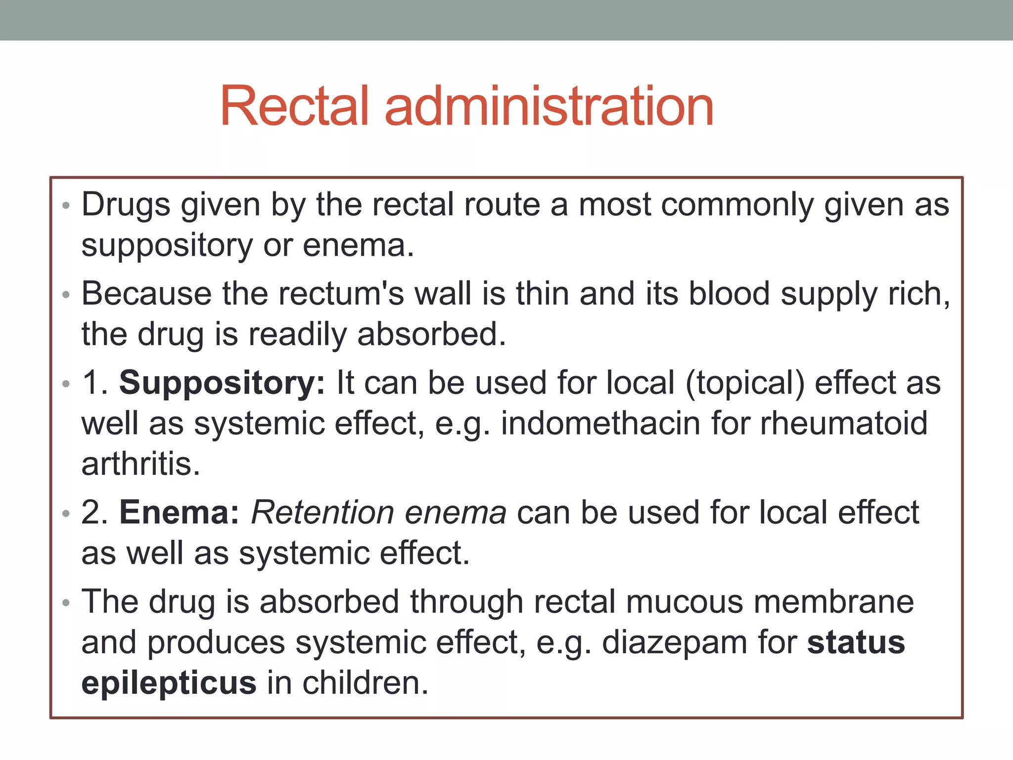 Routes of administration | PPTX