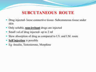 Routes of administration | PPT