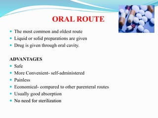 Routes of administration | PPT
