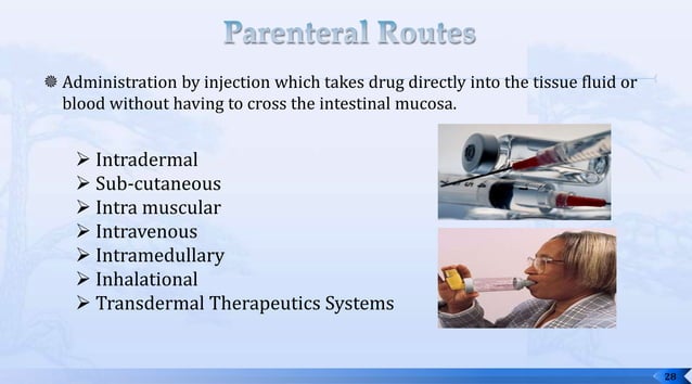 Routes of drug administra | PPT