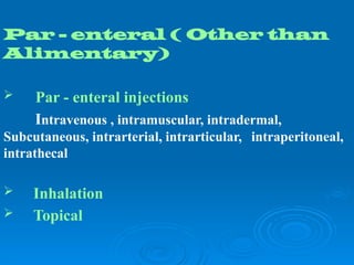 Routes of drug administration - pharma cology1.pptx