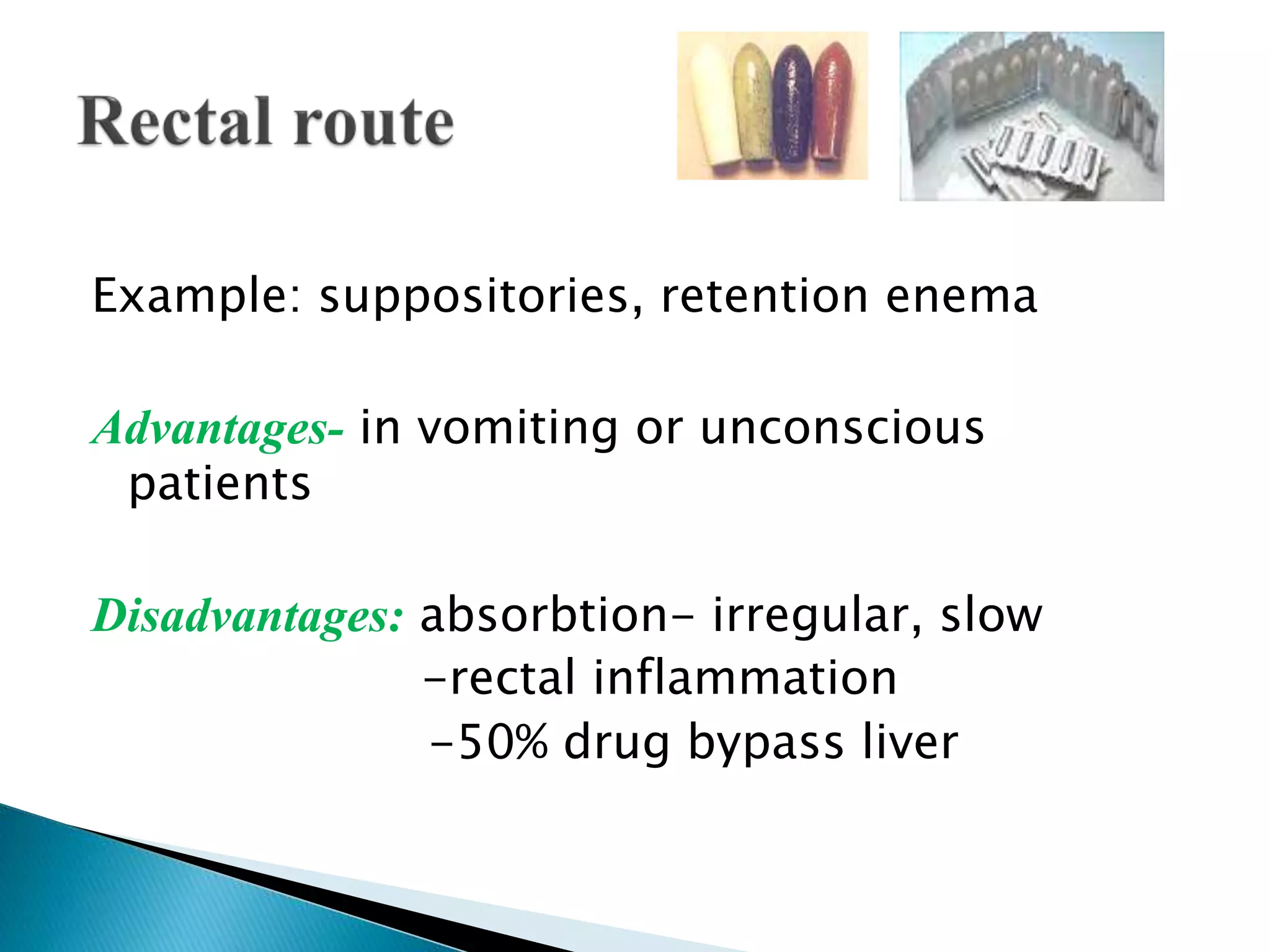 Routes of drug administration | PPTX