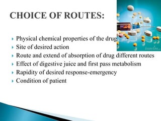 Routes of drug administration | PPTX | Pharmaceutical Drugs | Medical ...