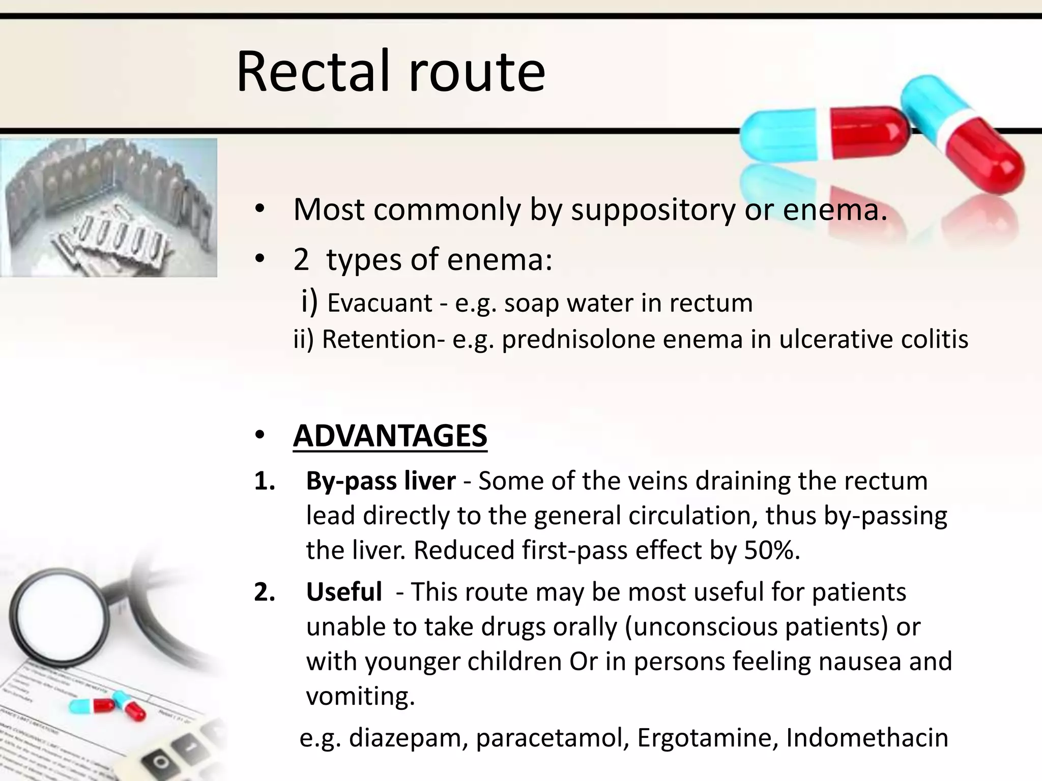 Routes of drug administration | PPTX