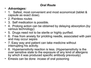 Routes of drug administration | PPT