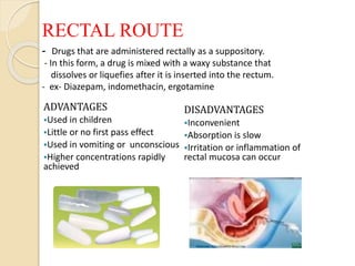 Routes of drug administration | PPTX