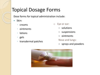 Routes of drug administration | PPTX