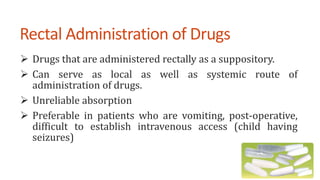 Routes of drug administration | PPTX | Pharmaceutical Industry | Industries