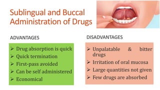 Routes of drug administration | PPTX