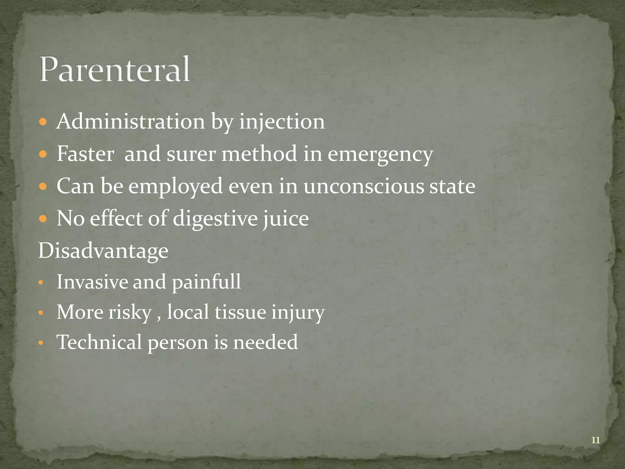 Routes of Drug Administration | PPTX | Skin and Dermatology | Diseases ...