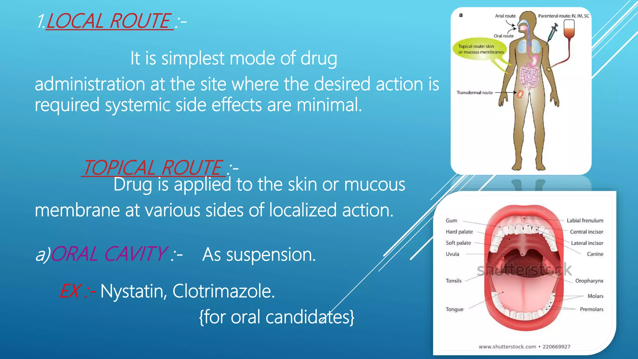 Routes of drug administration | PPTX