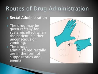 Routes of drug administration | PPTX