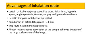 Routes of Drug administration | PPTX