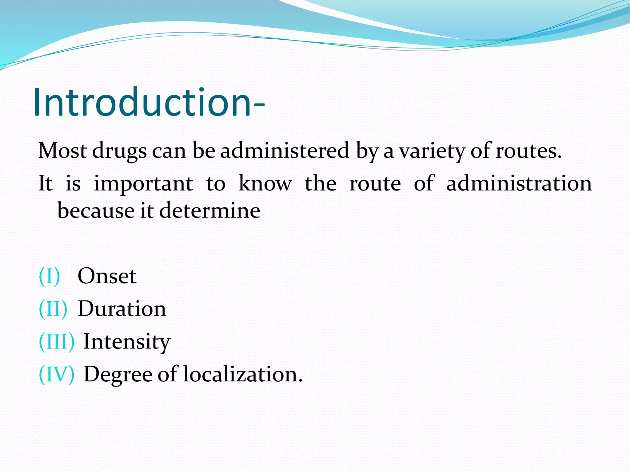 Routes of drug administration | PPTX