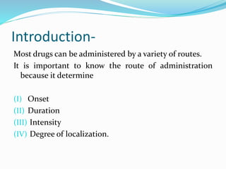 Routes of drug administration | PPT