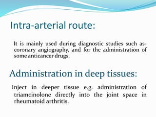 Routes of drug administration | PPT