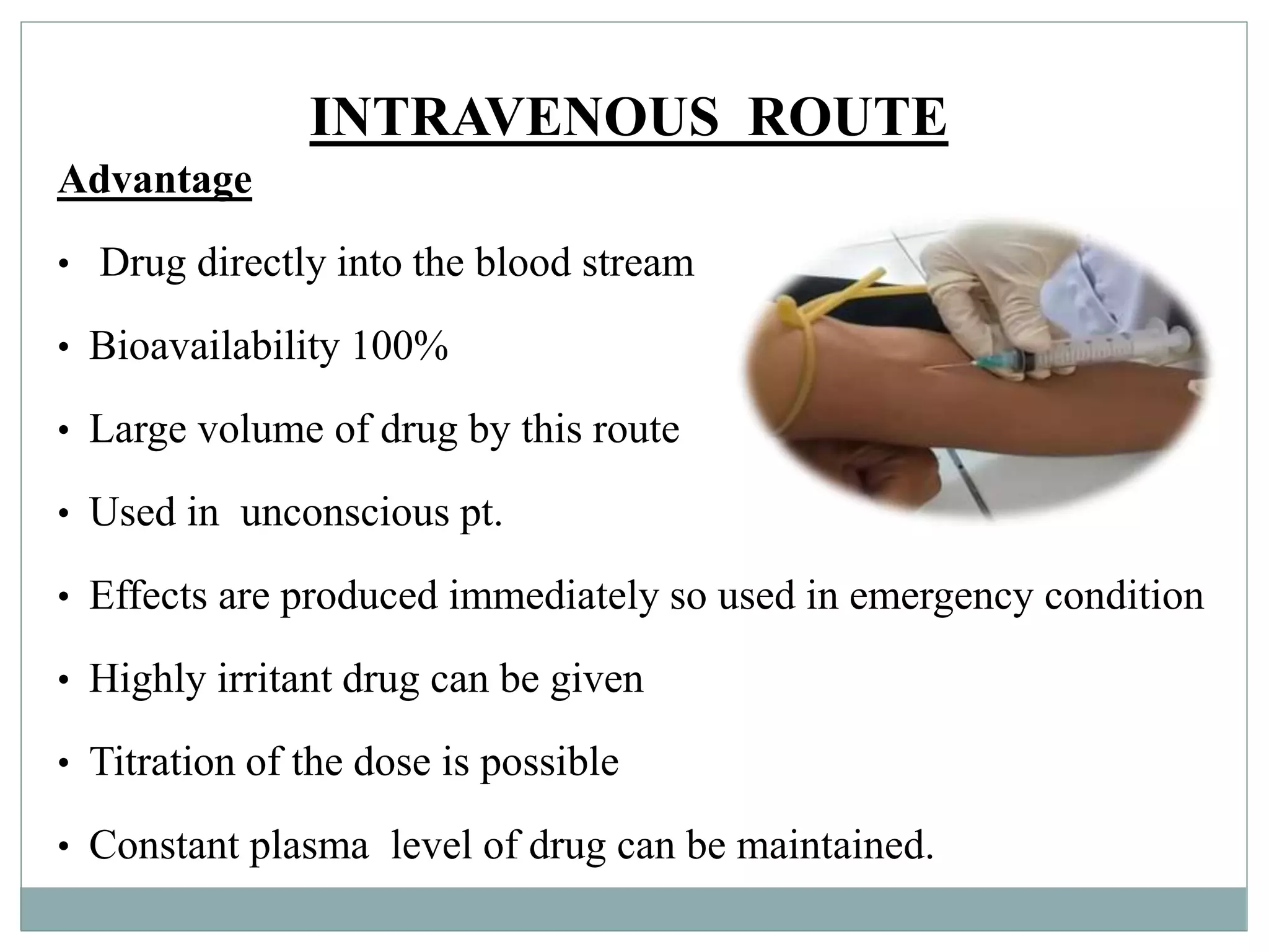 Routes of drug administration | PPTX