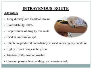 Routes of drug administration | PPTX