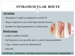 Routes of drug administration | PPTX