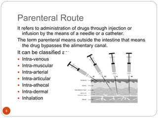 Routes of drug administration | PPTX | Digestive Disorders | Diseases ...