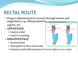 Routes Of Drug Administration by Anushri Srivastava .pptx