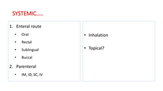 Types of routes of drug administration.pptx