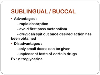 ROUTES OF DRUG ADMINISTRATION pharmacology | PPTX | Skin and ...