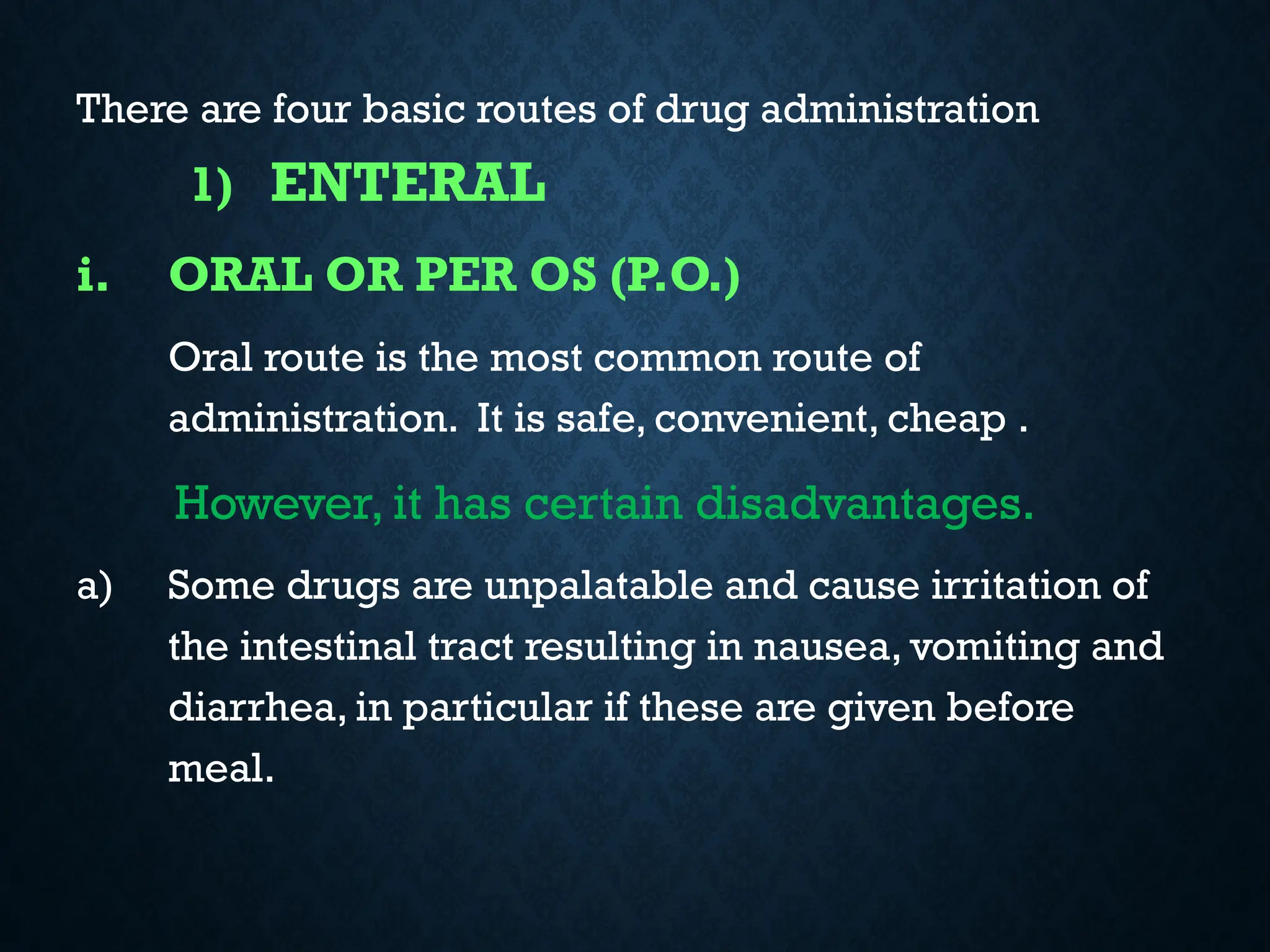 Routes of drug administration.pptx routes | PPTX