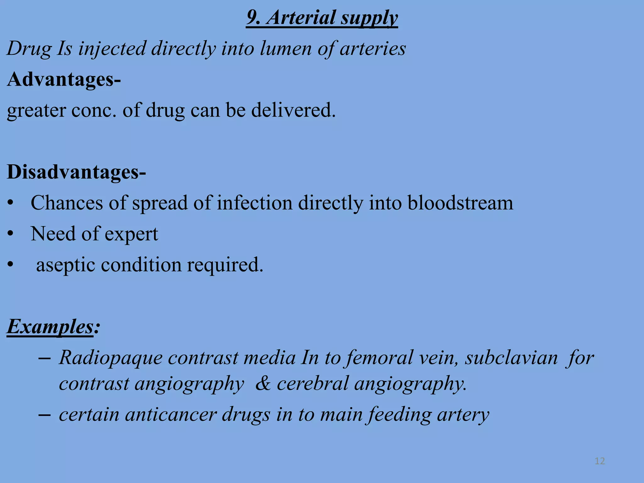 Routes of drug administration - Part II for mbbs | PPTX