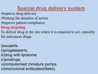 Routes of drug administration - Part II for mbbs | PPTX