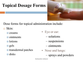 Routes of drug administration | PPTX