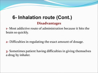Routes of drug administration | PPT