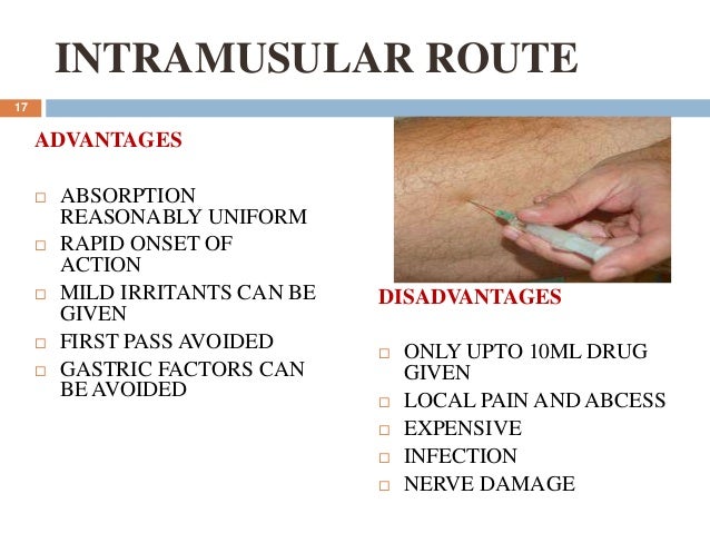 Routes of drug administration1