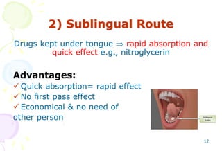 Advantages And Disadvantages Of Different Routes Of Drug – AWBR