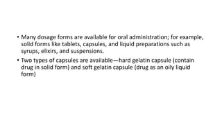 Routes of drug administration in animals and their method of ...
