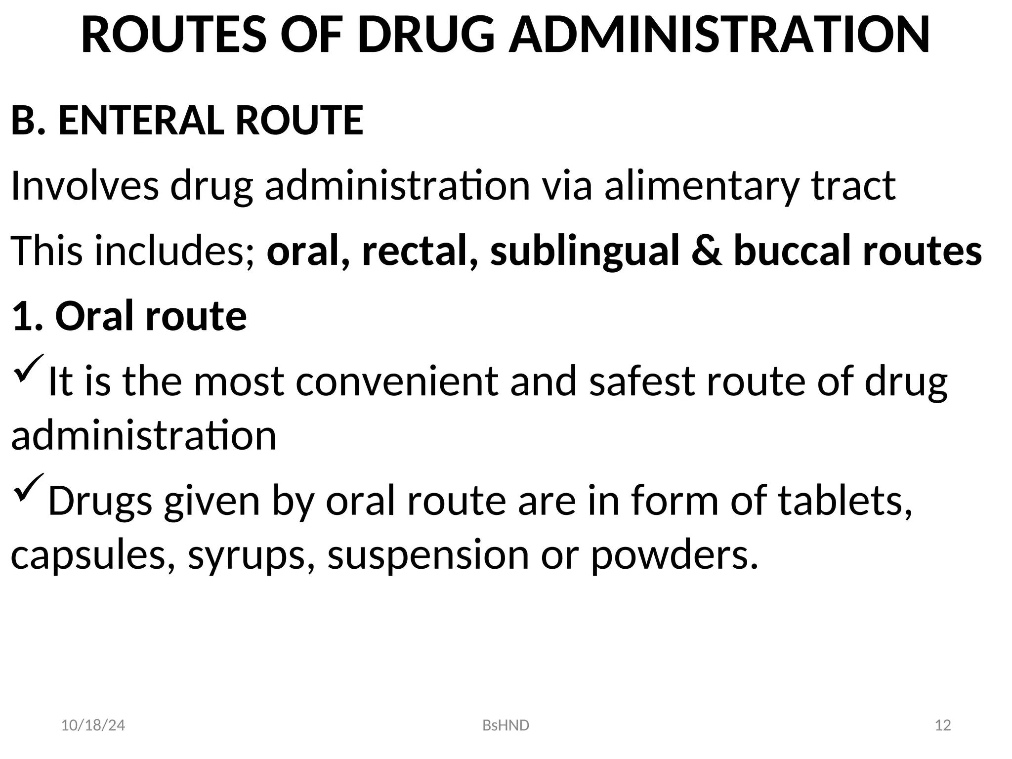 ROUTES OF DRUG presentai ADMINISTRATION 3.ppt