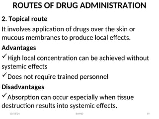 ROUTES OF DRUG presentai ADMINISTRATION 3.ppt
