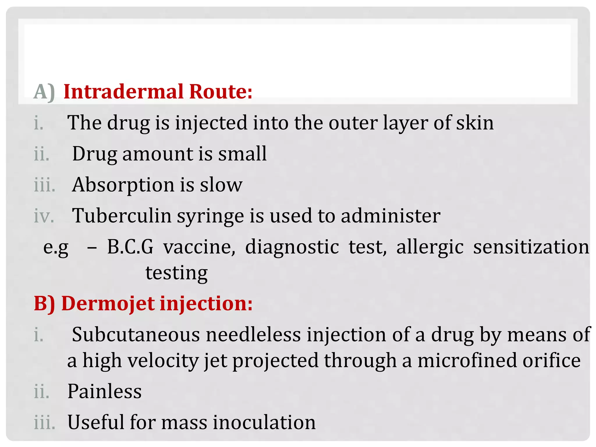 Routes of drug administration | PPTX