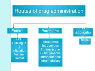 Routes of drug administration ppt | PPT
