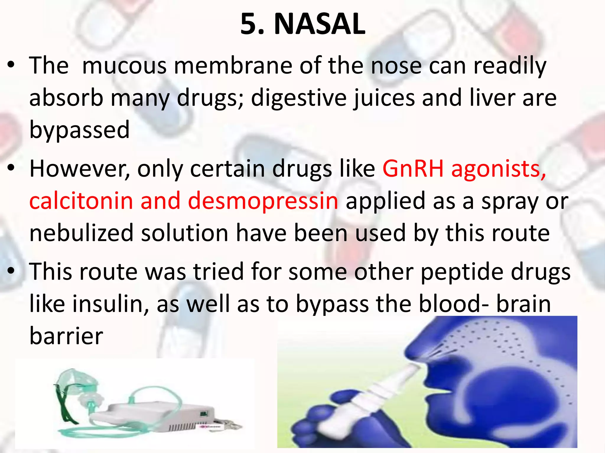 Pharmacology Routes of drug administration seminar | PPTX