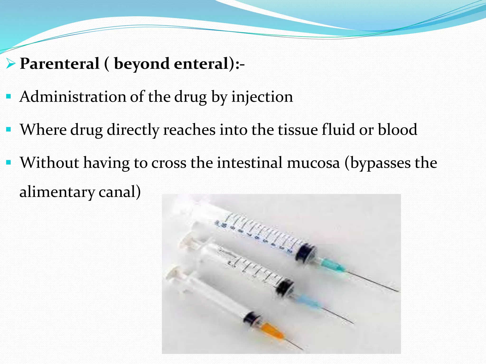 Routes of drug adminstration | PPTX