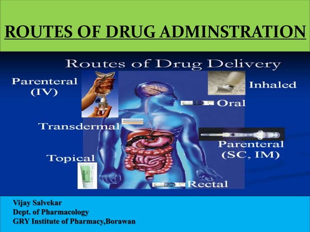 Routes of drug adminstration | PPTX | Lung and Respiratory Health ...