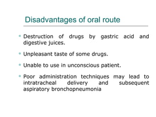 Routes of drug s administration | PPT