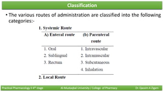 routes of medication.pdf vgdvchdbcnb ncbjdhcdjcnn cdjchdjcnd | PDF