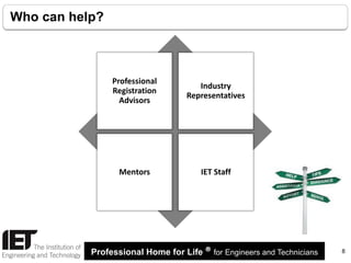 Routes ot professional registration, colin sellers, iet | PDF