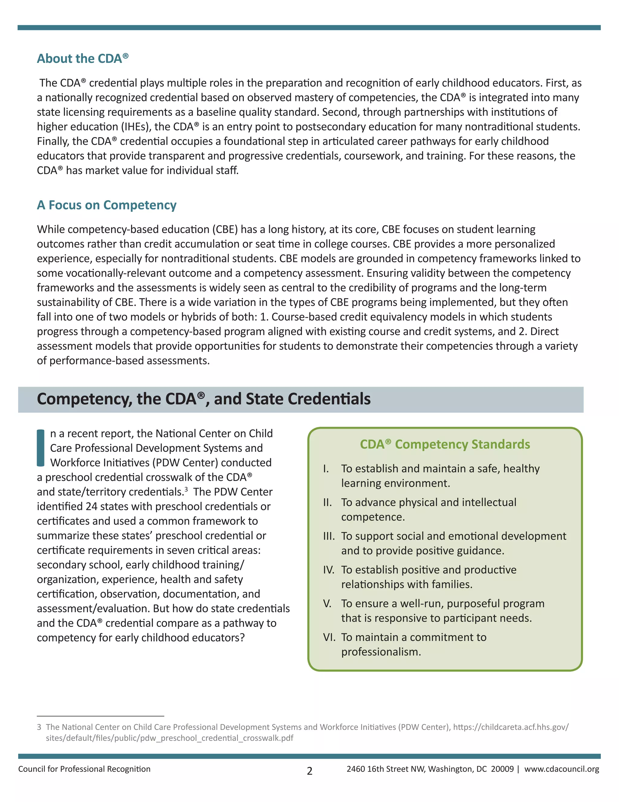Routes to Competency final 060216 | PDF