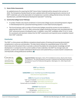 Routes to Competency final 060216 | PDF