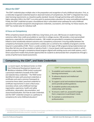 Routes to Competency | PDF | Daycare and Pre-School | Parenting
